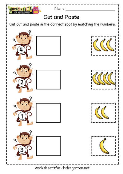 Paste in the correct spot by matching the numbers.