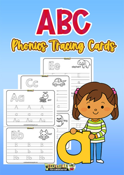 26 ABC Phonics Tracing Cards