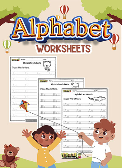 26 Printable Trace the Alphabet Worksheets